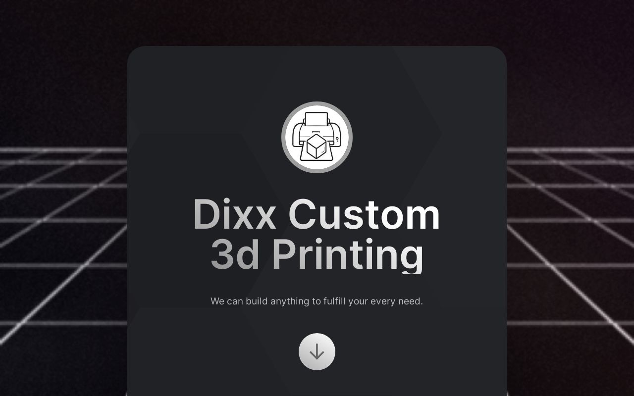 Dixx Custom 3d Printing